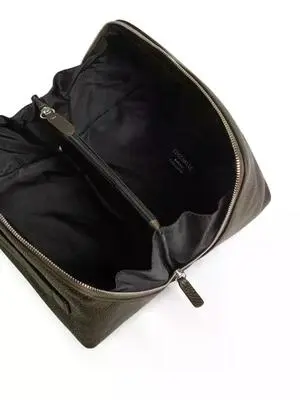 COCCINELLE Smart To Go Pebbled Leather Makeup Bag