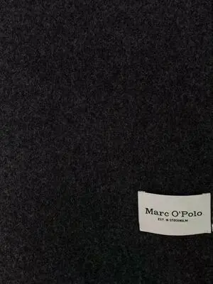 Marc O'polo Fringed Logo-patch Scarf