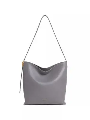 COCCINELLE C-me Lock Grained Leather Shoulder Bag