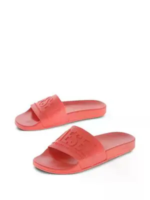 DIESEL® Embossed Logo Slides - Red