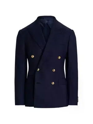 Ralph Lauren Purple Label Kent Double-breasted Cashmere Blazer