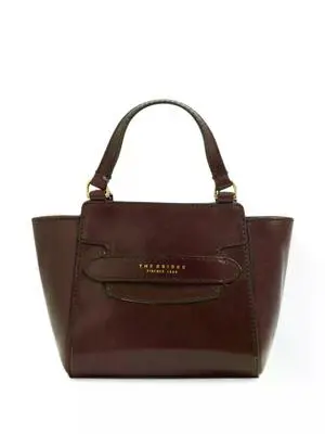 THE BRIDGE Leather Tote Bag - Brown