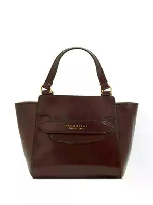 THE BRIDGE Leather Tote Bag - Brown