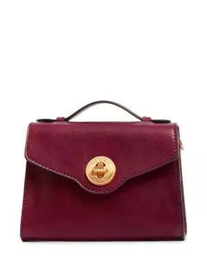 THE BRIDGE Leather Tote Bag - Red