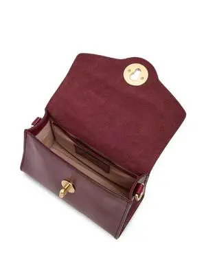 THE BRIDGE Leather Tote Bag - Red