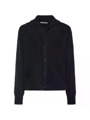 Studio Nicholson Ribbed-knit Button-up Cardigan