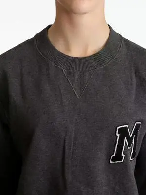 Dolce & Gabbana Embroidered Raw-hem Sweater