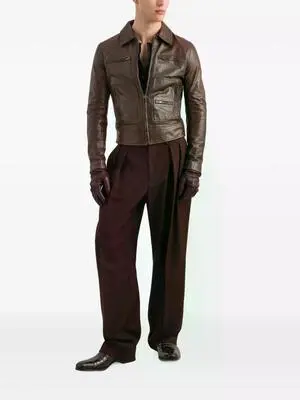 Dolce & Gabbana Wool Gabardine Trousers