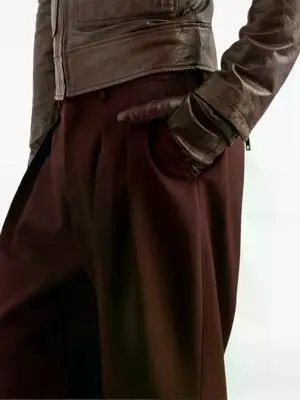 Dolce & Gabbana Wool Gabardine Trousers