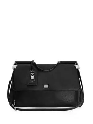 Dolce & Gabbana My Sicily Calfskin Handbag - Black