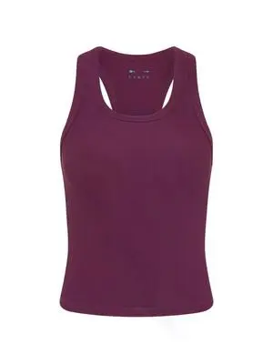 The Upside Sophie Ribbed Tank - Purple