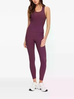 The Upside Sophie Ribbed Tank - Purple