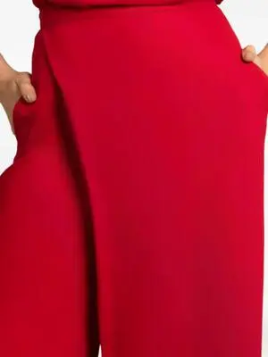 GEMY MAALOUF Overlapped Flared Trousers