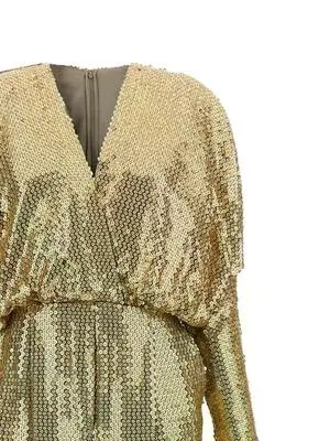 Elie Saab Sequin-embellished Wide-leg Jumpsuit