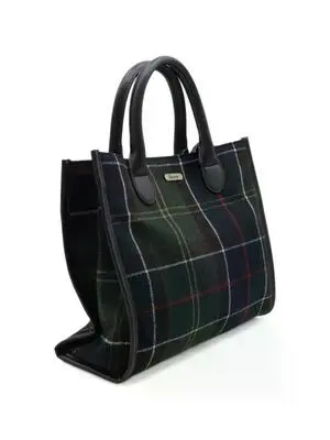 Barbour Tartan Tote Bag
