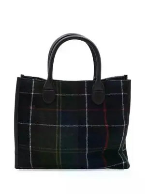 Barbour Tartan Tote Bag