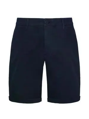 SUN 68 Cotton Chino Bermuda Shorts - Blue