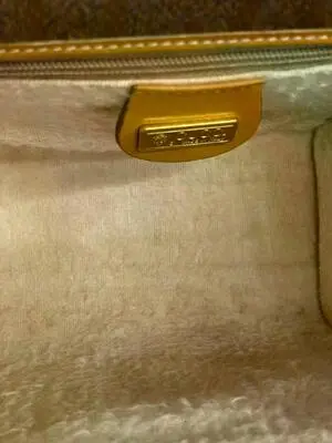 Gucci 1980-1990 Coated Canvas Crossbody Bag