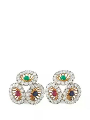 Cartier Multi-stone Dress Clips