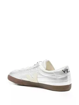 VEJA Metallic Leather Sneakers