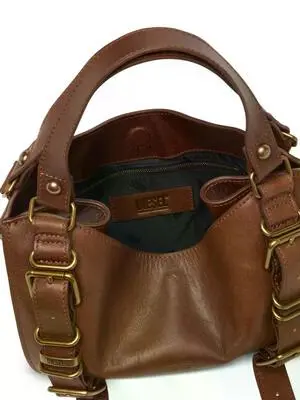 DIESEL® D-one-small Top-handle Bag In Treated Leather