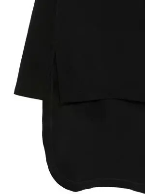 Plan C High-low Side Slit Sweatshirt