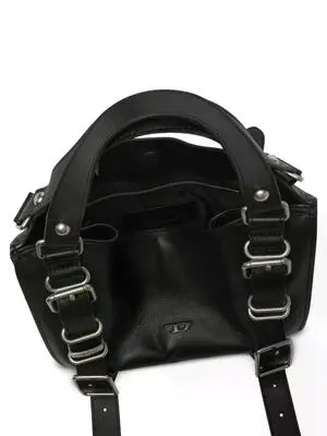 DIESEL® D-one-small Top-handle Bag In Treated Leather