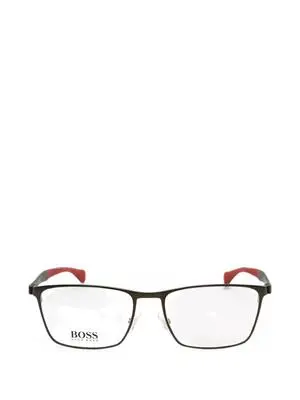BOSS Rectangle-frame Glasses - Black