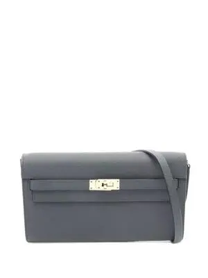 Hermès Kelly Long To Go Shoulder Bag - Grey