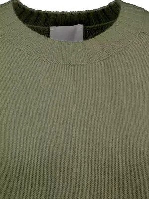 ALLUDE Short-sleeve Crew-neck Top