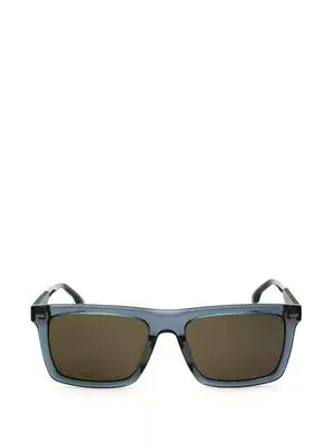 BOSS Rectangle Frame Sunglasses - Blue