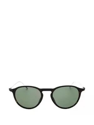 BOSS Round Frame Sunglasses - Brown