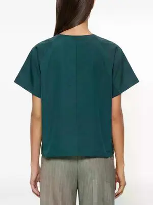 Max Mara High-neck Panelled Blouse