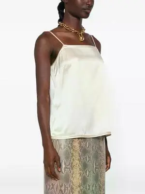 JOSEPH Satin-finish Spaghetti Strap Top