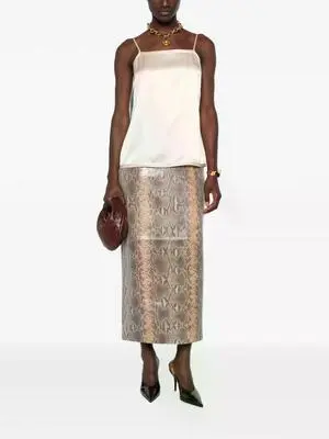 JOSEPH Satin-finish Spaghetti Strap Top