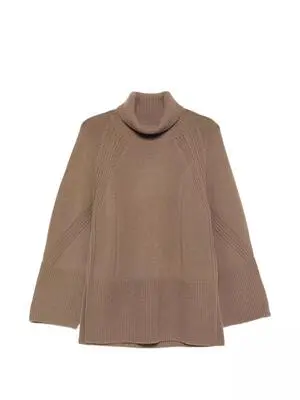 JOSEPH Loftus Roll-neck Side-slit Sweater