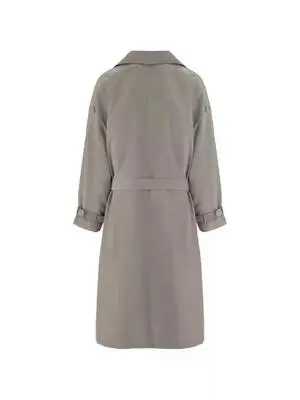 Giorgio Armani Double-breasted Belted Coat