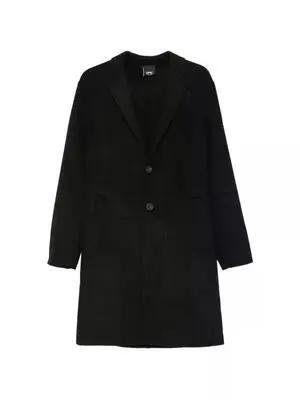 OMC Edward Single-breasted Coat - Black