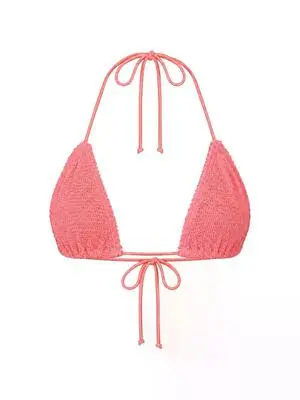 Bond Eye Ingrid Crinkled Triangle Bikini Top