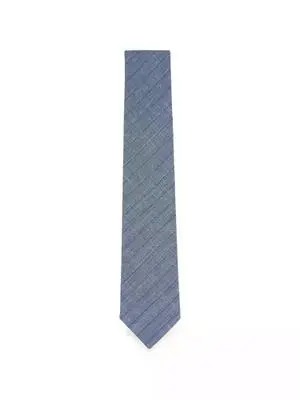 PAOLO ALBIZZATI Diagonal Stripe Textured Neck Tie