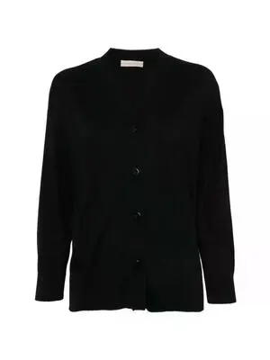 PUROTATTO PUROTATTO Fine Knit V-Neck Cardigan