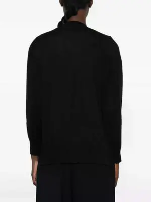 PUROTATTO Fine Knit V-neck Cardigan