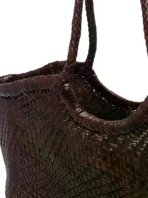 Dragon Diffusion Nantucket Woven-leather Tote Bag