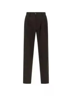 Incotex Pleated Tailored Trousers - Brown