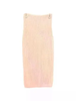 Fendi Knitted Pencil Skirt