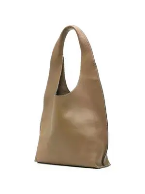 A.p.c. Le Neige Clou Leather Tote Bag - Neutrals