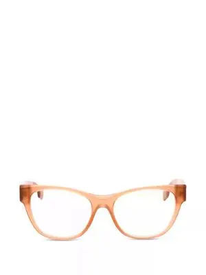 Burberry Cat Eye Glasses - Orange