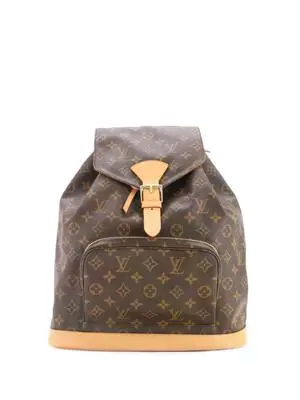 LOUIS VUITTON Vintage Monogram Canvas Montsouris Gm Backpack