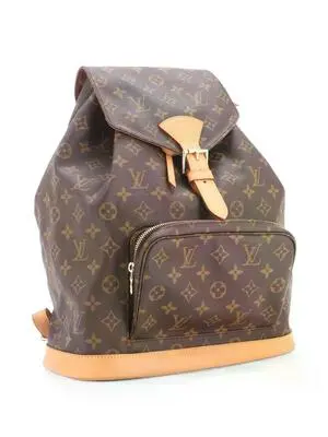 LOUIS VUITTON Vintage Monogram Canvas Montsouris Gm Backpack