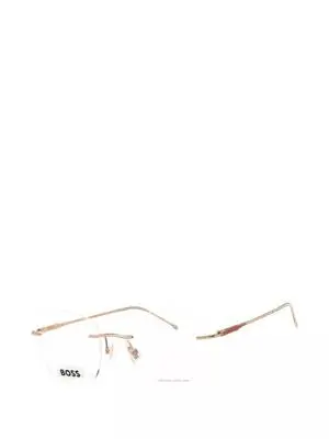 BOSS Rimless Rectangle-shape Glasses